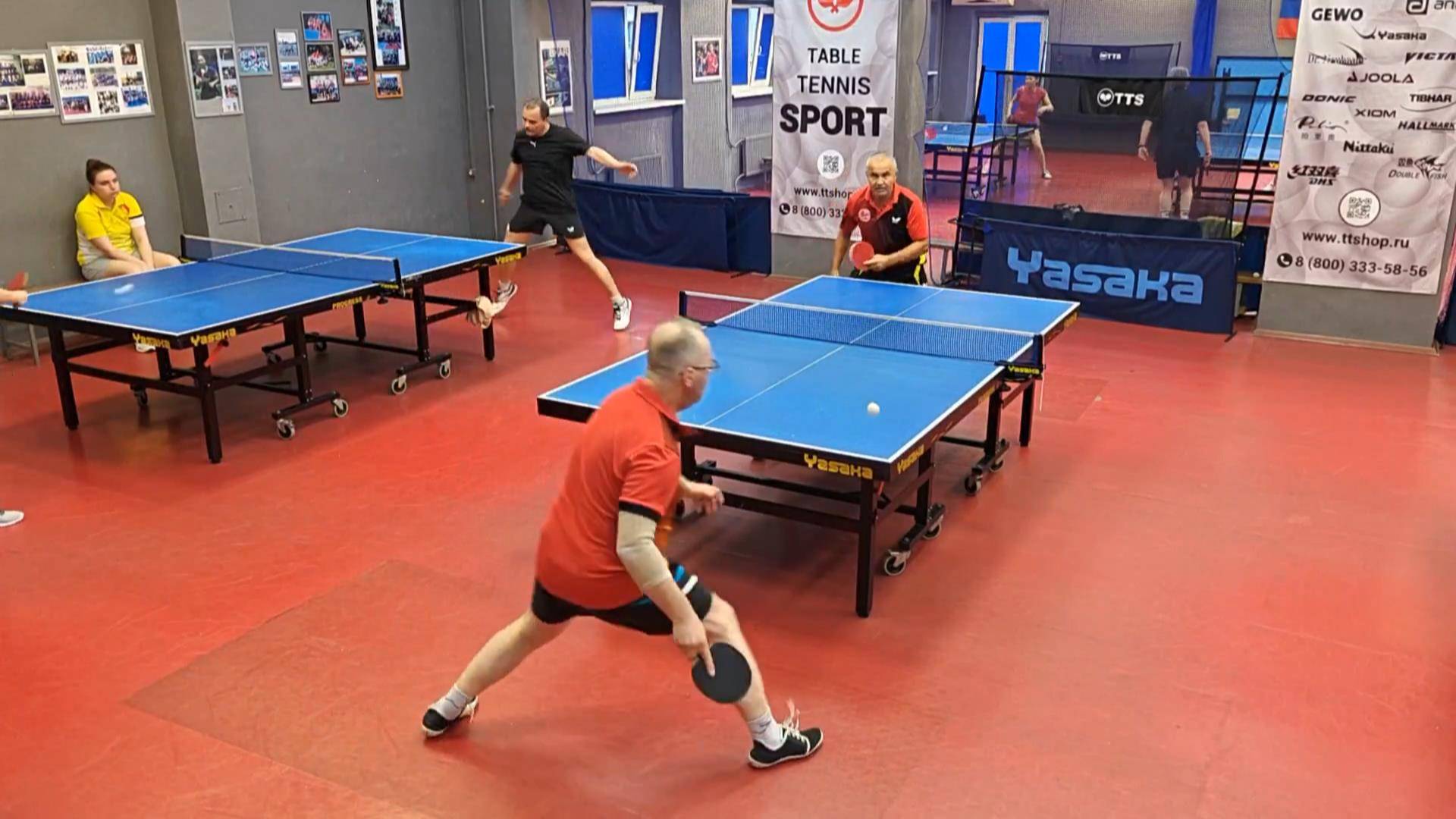 Чирков А. (767) - Мухаметов А. (587) 04.06 ЧЕРРИ-турнир по настольному теннису