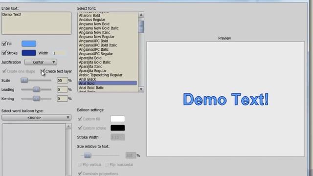 Как работать с текстовым слоем (Text Layer) в Moho - 1