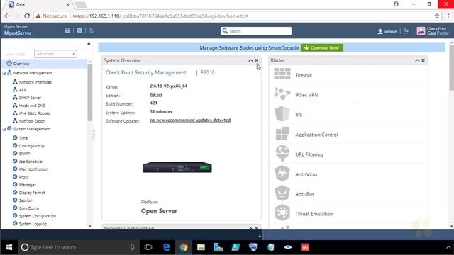 6 Check Point CCSA R80 Initial Installation and Configuration -1