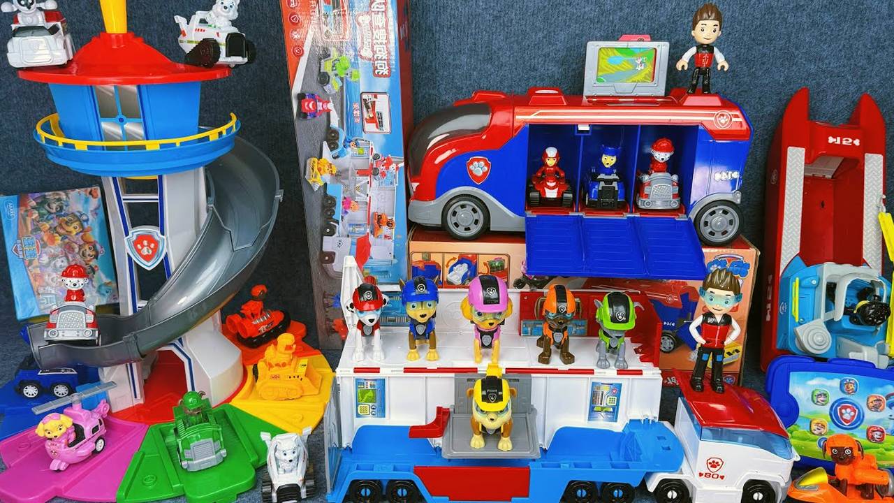 Мультики про Щенячий патруль. Мультики распаковка игрушек для детей и малышей смотреть онлайн