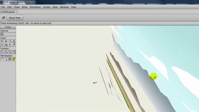 Как сделать автоматическую фокусировку камеры (Depth of Field) в Moho - 1