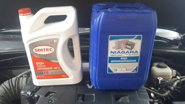 Замена антифриза в ПРАДО-120 (1GR-FE)