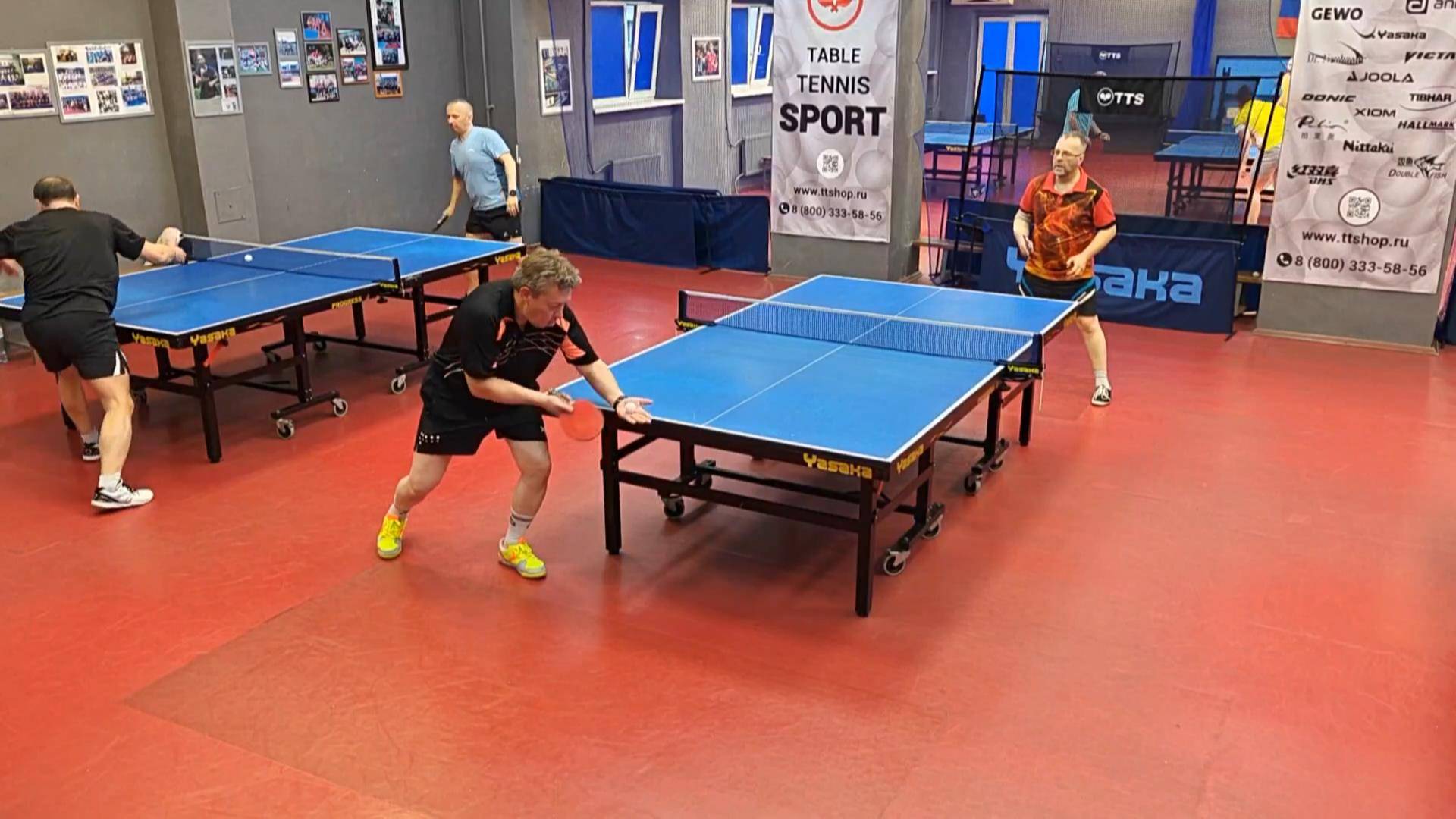 Чирков А. (767) - Петров Н. (566) 04.06 ЧЕРРИ-турнир по настольному теннису