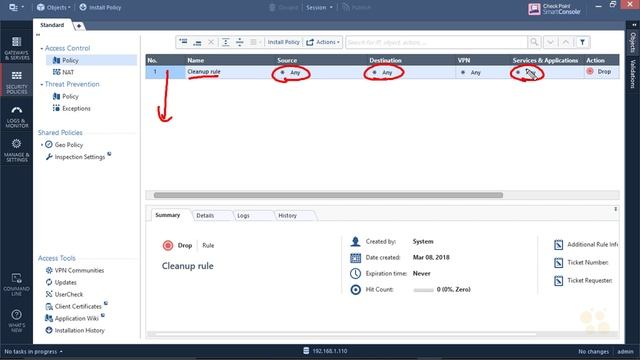 13 Check Point CCSA R80 Security Policies Intro and Lab CBT Nug