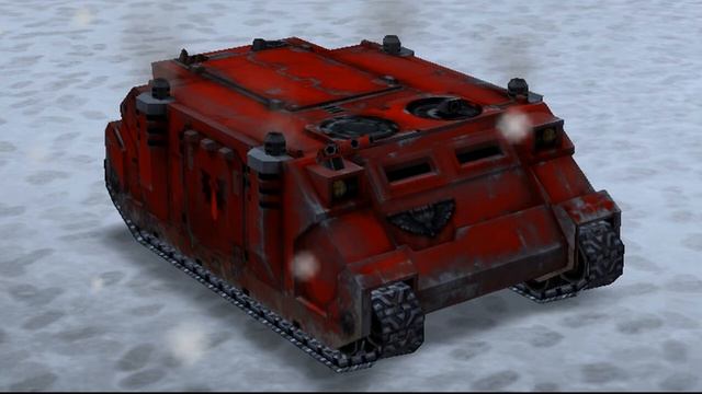 Warhammer 40,000： Dawn of War – Soulstorm. БТР Носорог. Все реплики