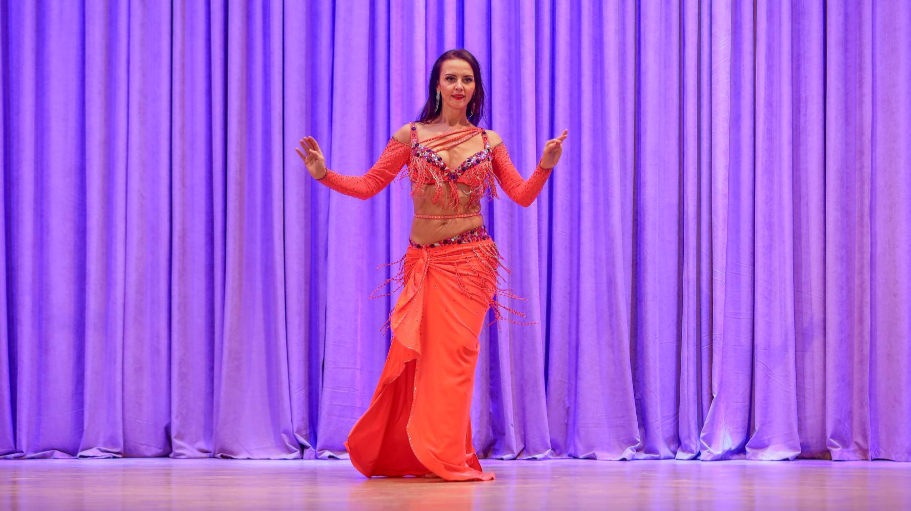 Имровизация Shik Shak Shok, беледи, Новогодний концерт школы "Тальяна", декабрь 2023