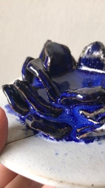 Миниатюра цветок. Глина Светлячок