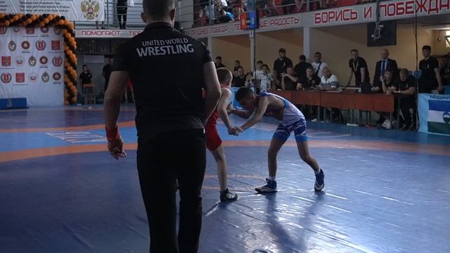 Волгоград 2025г. Младшие Вес 35 кг. Финал Беляков Егор (Волгоградская обл.)-Мурадян Мурад (Армения)