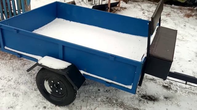 Собрал телегу к мотоблоку ;)