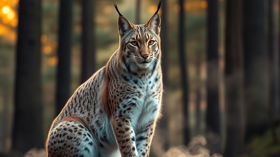 Рысь    Рыси    Кошка   Животные