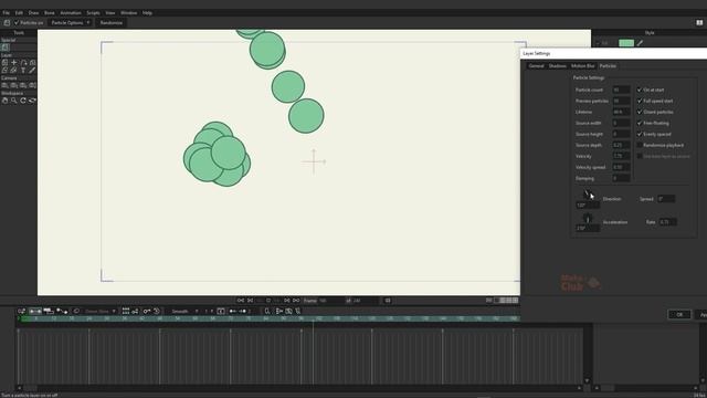 Бесплатный курс по Moho 14 - Урок 31 - Слой частицы (Particle Layer)