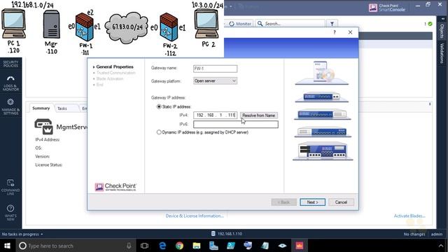 7 Check Point CCSA R80 Initial Installation and Configuration
