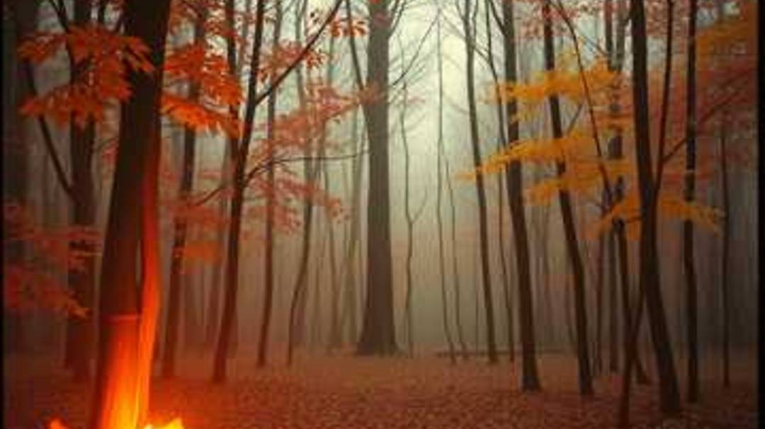 Яркие искры на дне небосклона