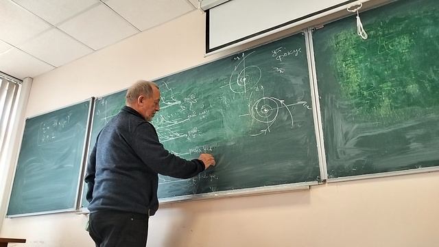 22.05.2025 Тринадцатая лекция по дифференциальным уравнениям (жесткая бифуркация Хопфа)