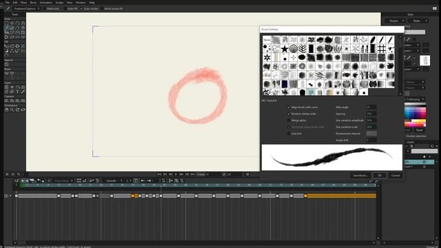 Как рисовать покадровую анимацию (Create frame by frame animation) в Moho 14 - 1