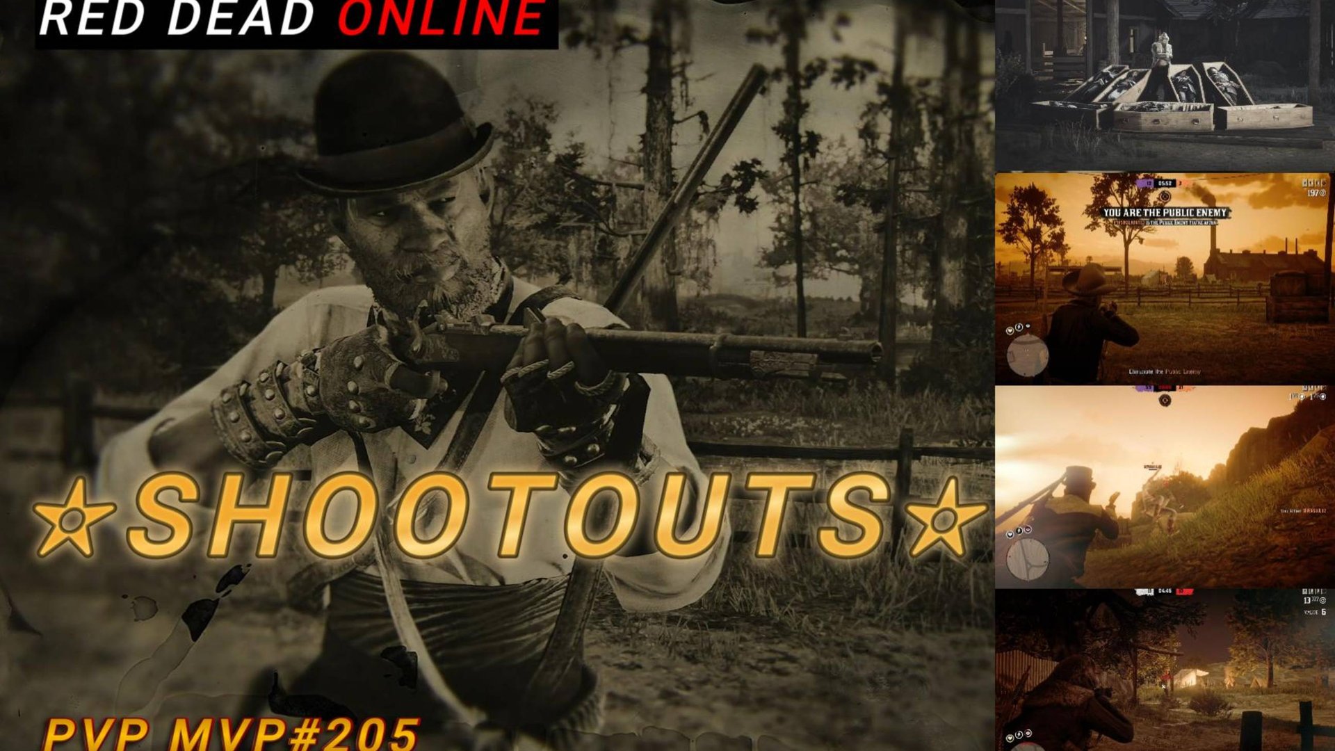 Red Dead Online - PvP MvP #205 Shootouts!