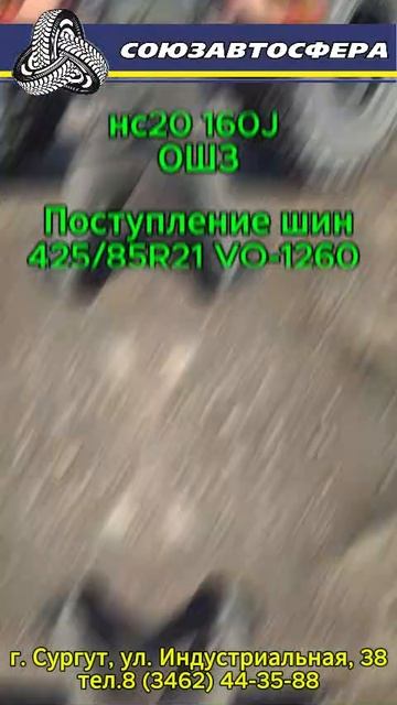 Поступление шин 425/85R21 VO 1260