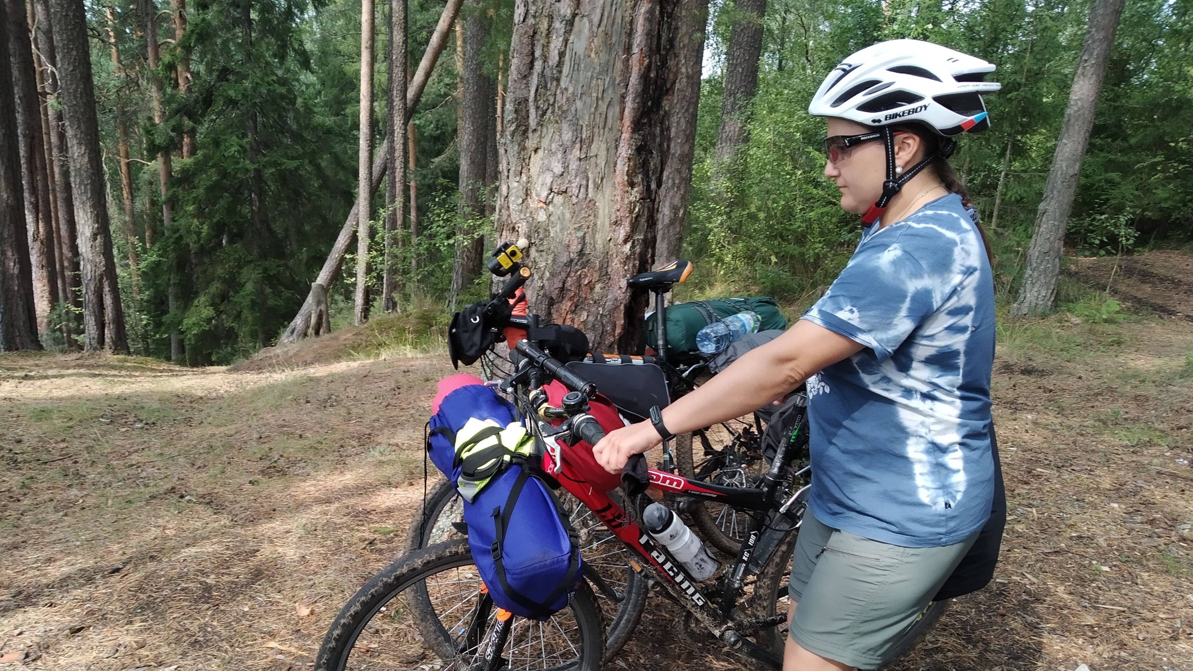 БАБЬЯ ГОРА - ПРИРОДА КАК В СКАЗКЕ.  ОЗЕРО ВАШУТИНСКОЕ. ВЕЛОПОХОД с ночевкой. ЧАСТЬ 2