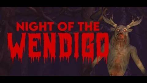 Night of the Wendigo VR (2025). Хоррор-ТИР посреди НОЧНОГО леса. Полное ПРОХОЖДЕНИЕ (Oculus Pro).