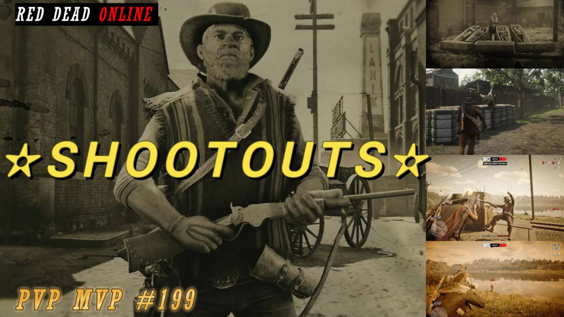 Red Dead Online - PvP MvP #199 Shootouts!