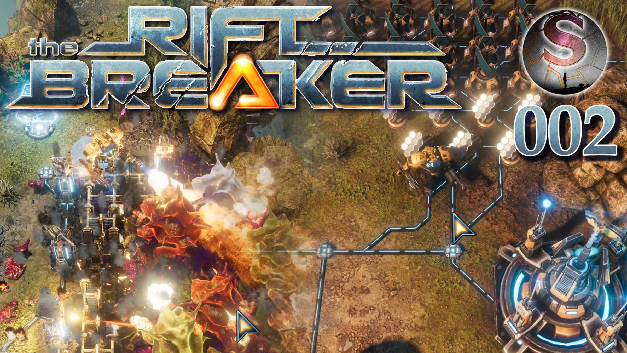 002 - THE RIFTBREAKER - Кампания на ТЯЖЕЛОМ - Company (HARD DIFFICULTY) - (полная запись)