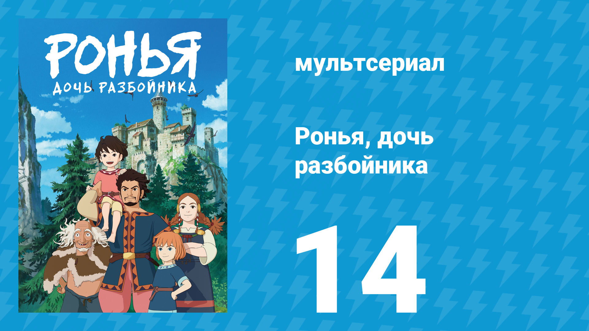 Ронья, дочь разбойника 14 серия «Прекрасная весна» (аниме-сериал, 2014)