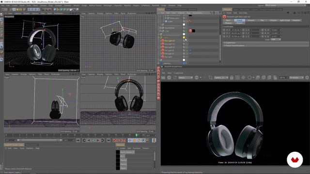 629-14 - Product lighting (Part 2) - Lighting Techniques with Cinema 4D