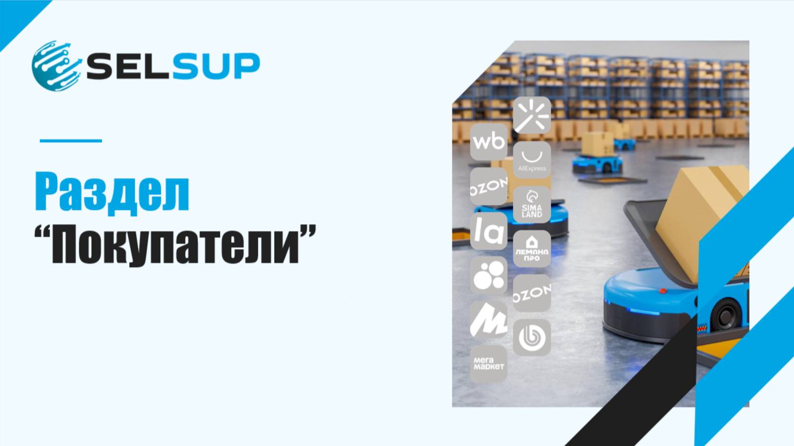 Раздел "Покупатели"