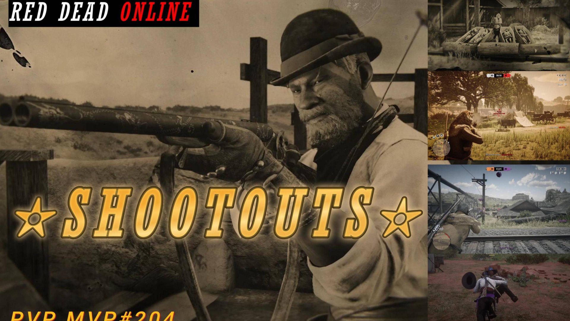 Red Dead Online - PvP MvP #204 Shootouts!