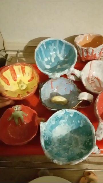 Пестрота и милота из Брауни с шамотом