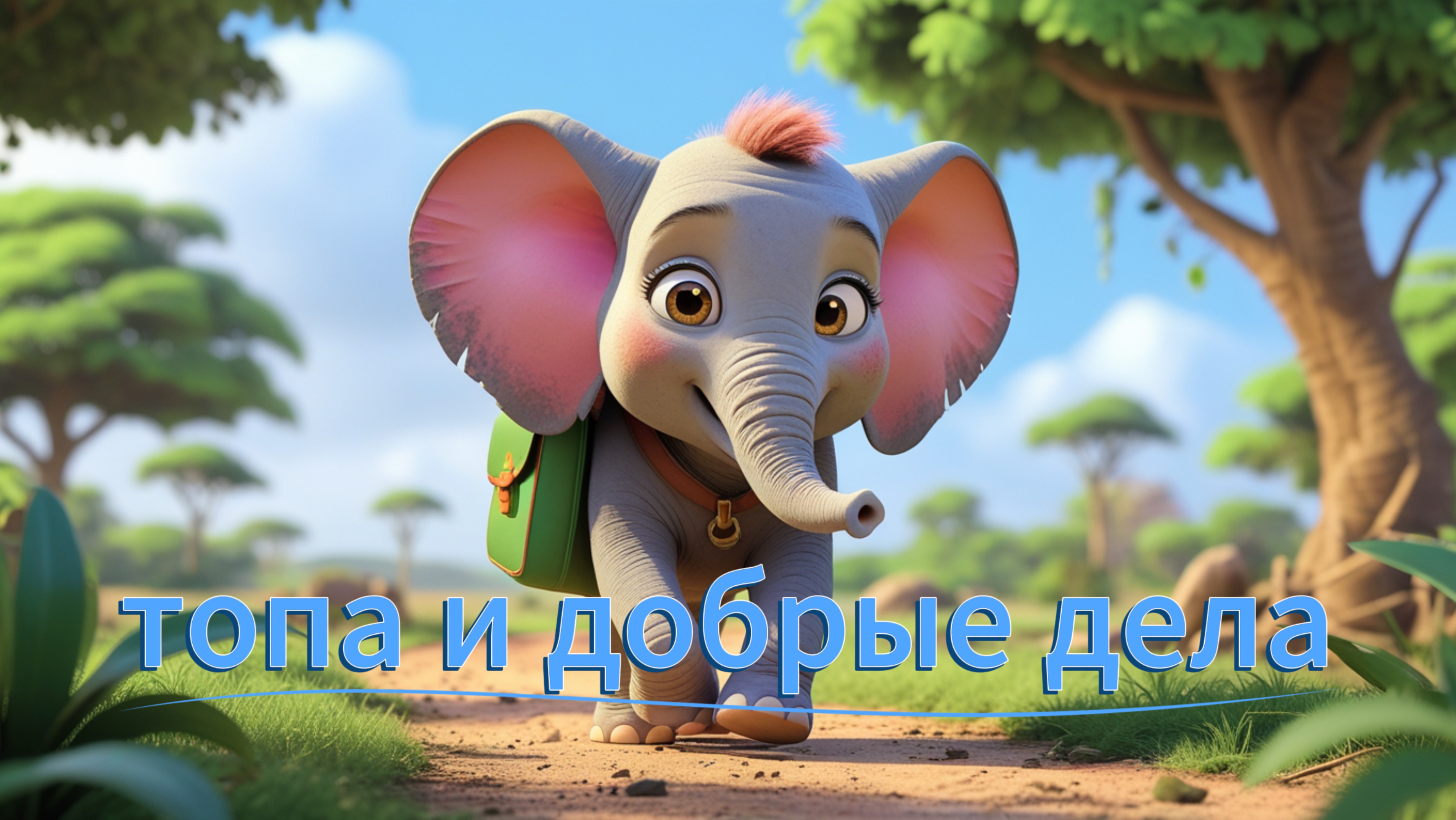 Мультик - Слонёнок Топа и день добрых дел