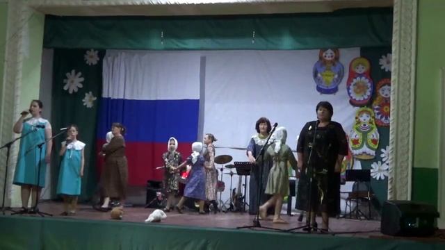 Отчётный концерт в Ефремовском ДК.