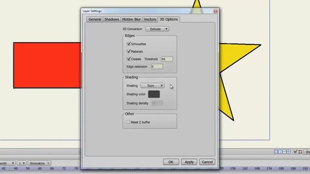 Как сделать 3D объект в Moho - 1