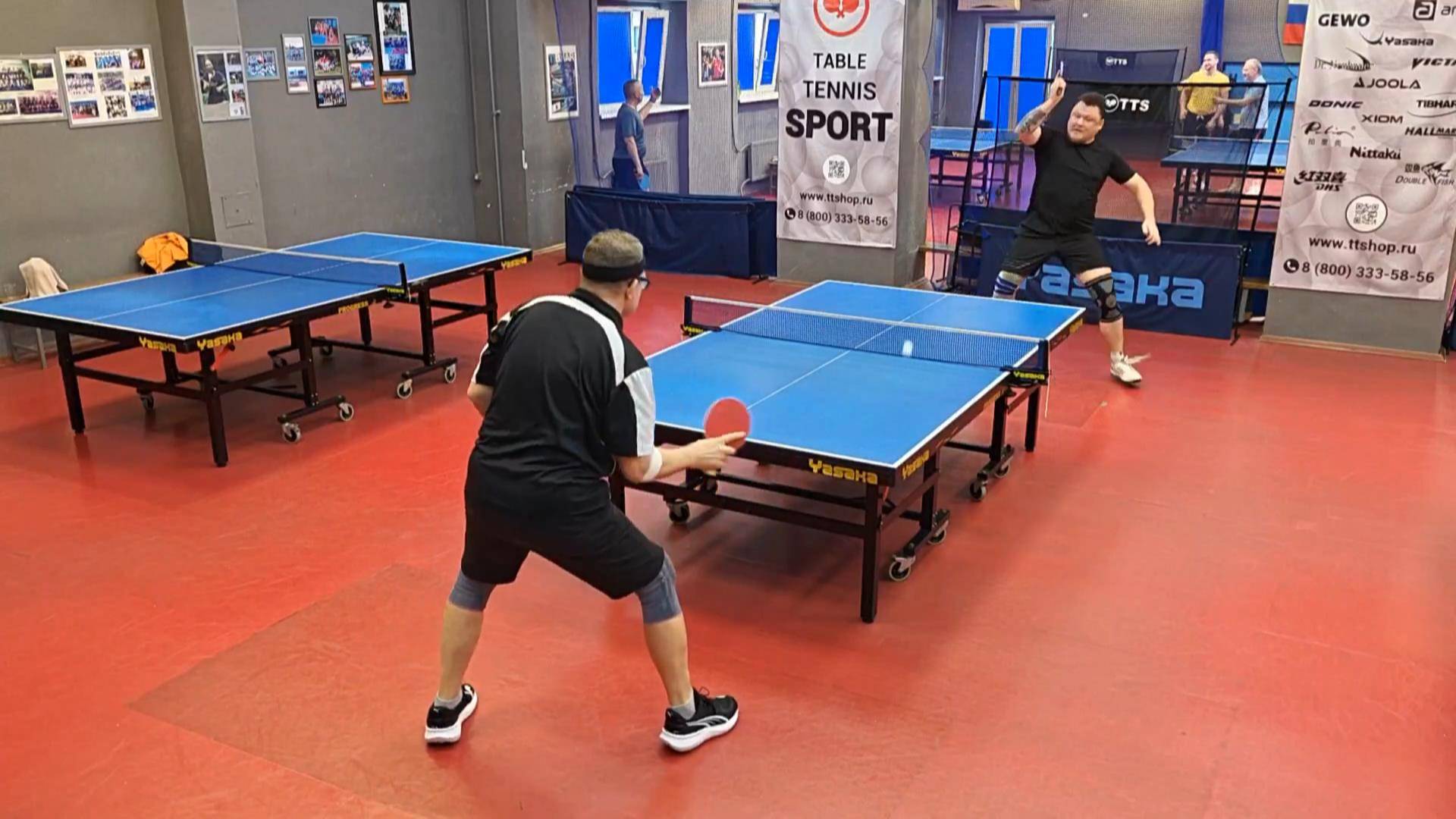 отбор Яньо А. (464) - Иванов В. (430) 03.06 ЧЕРРИ-турнир по настольному теннису