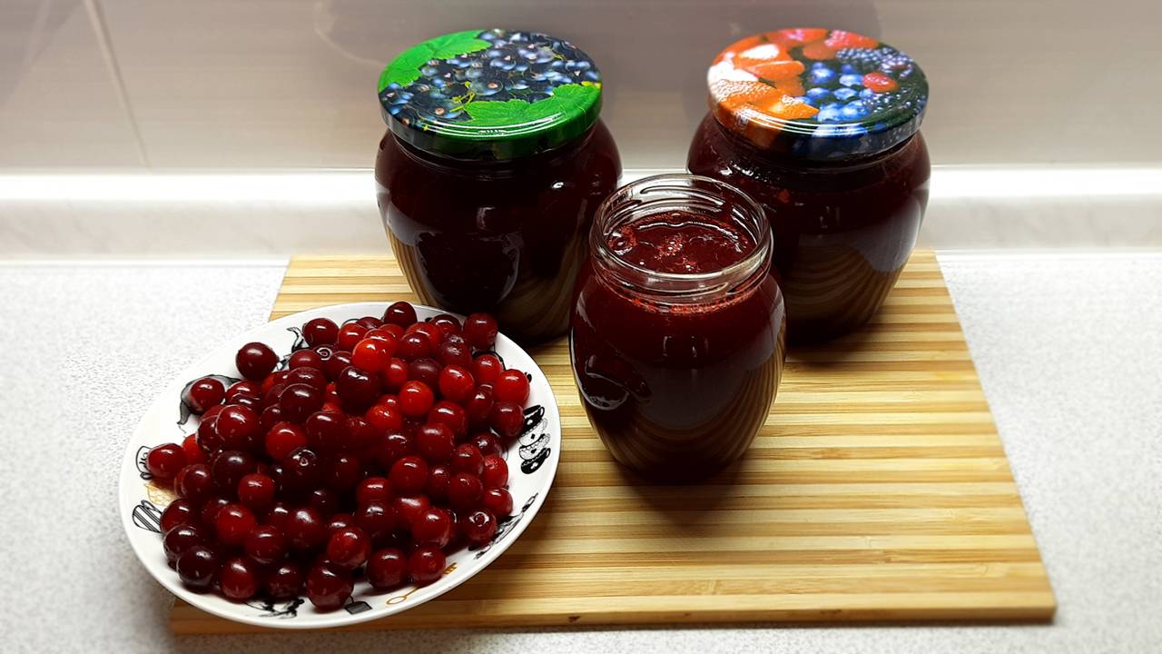 Вишневое варенье рецепт приготовления