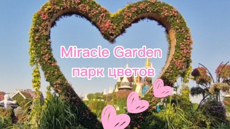 Miracle garden Дубай