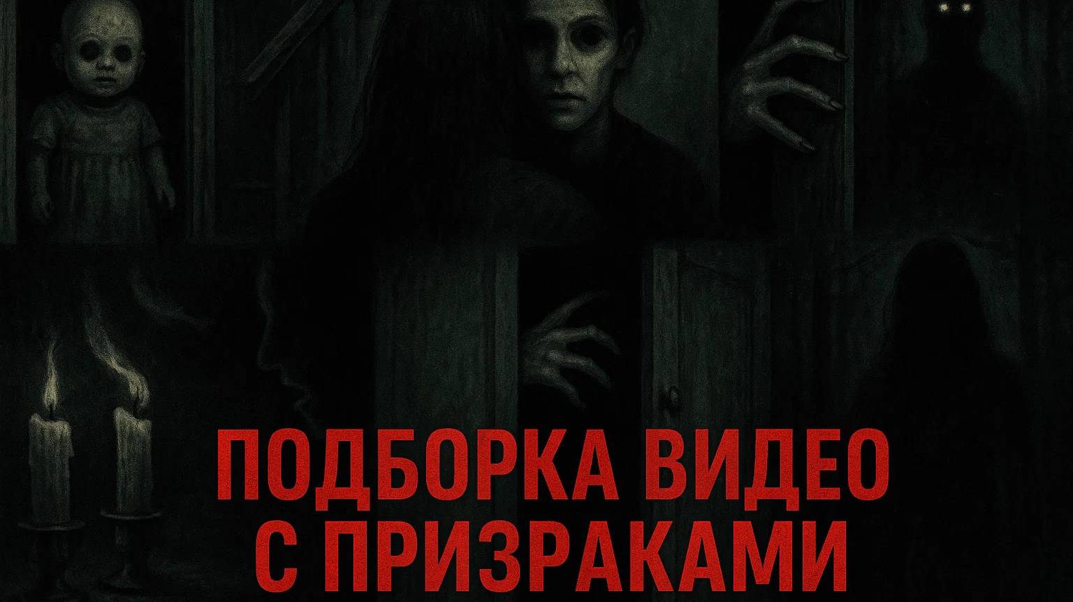 Подборка видео с призраками Часть 1 Призрачные руки