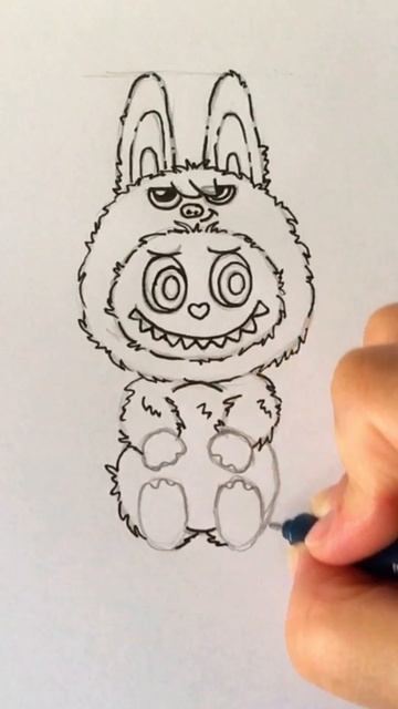 Давайте нарисуем Лабубу 😉