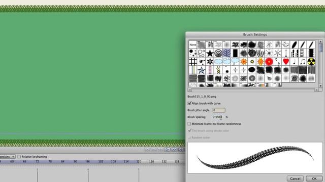 Как настроить стили кисти (Brush Styles) в Moho - 1