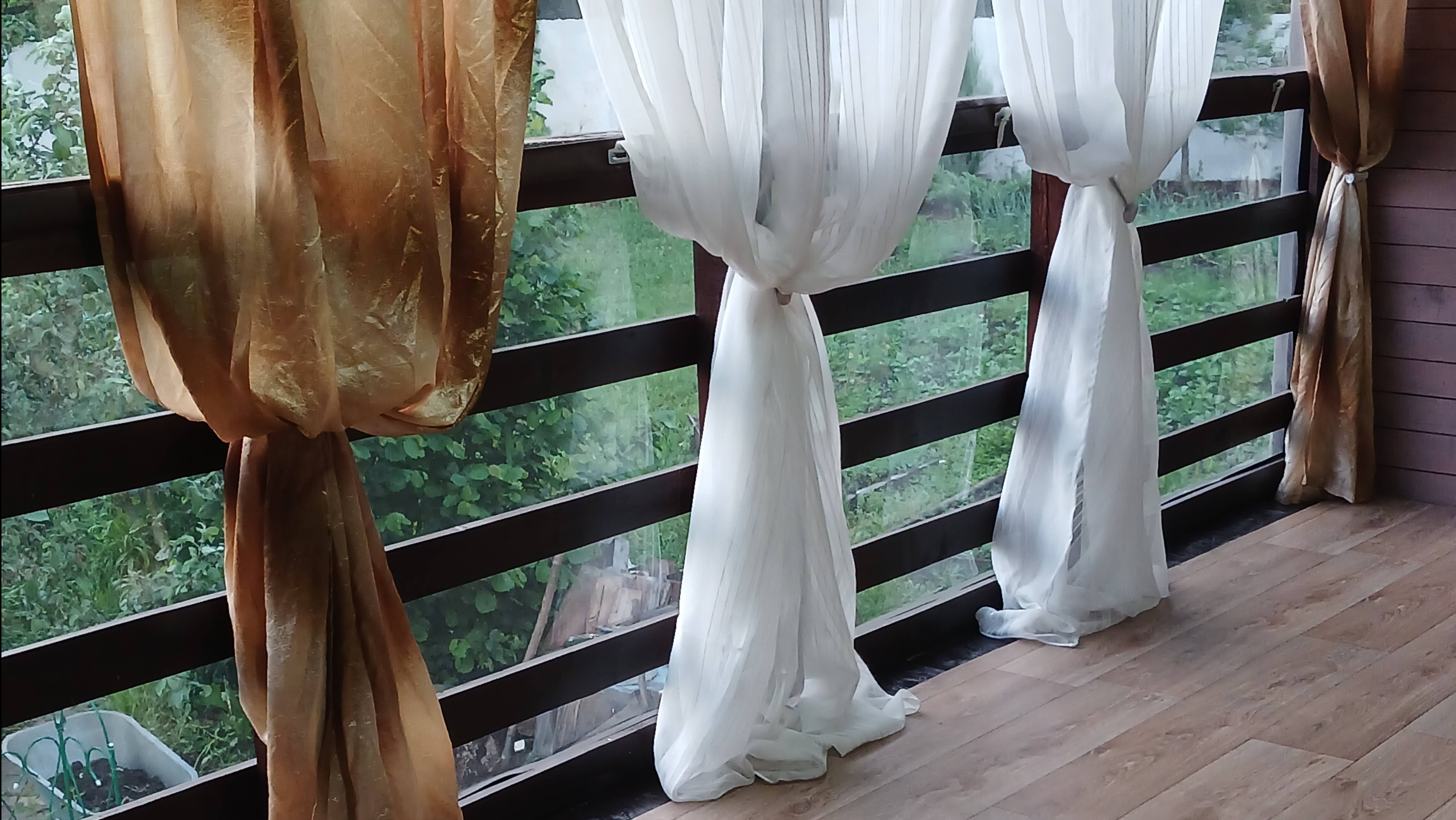 Обустройство балкона дачного дома!