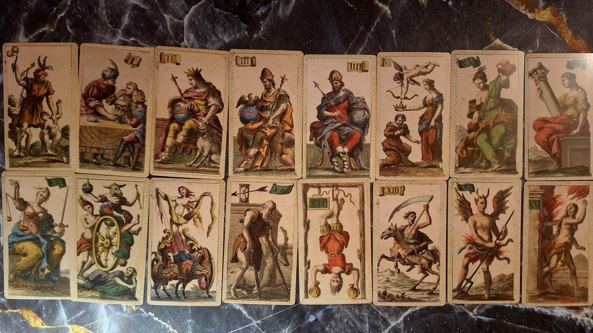 Чем отличаются карты Таро Минкиате?  Настоящая жемчужина Minchiate Etruria ❤️