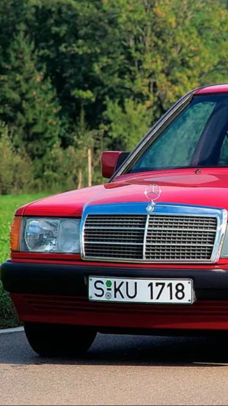 Mercedes-Benz W201 колхоз-наше все.