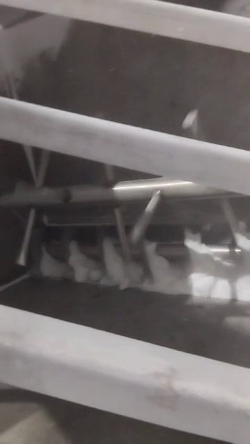 Транспортер шнековый с бункером-ворошителем. Видео от клиента