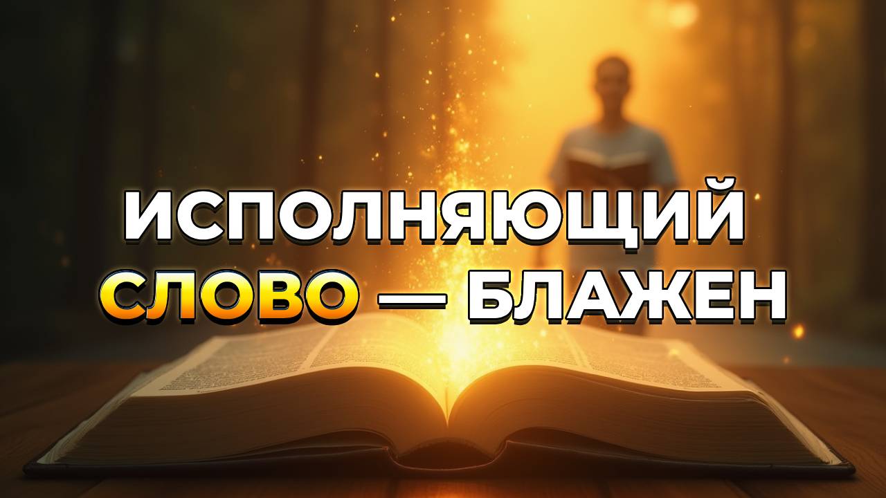 Что делать со Словом Божьим, чтобы оно приносило мне благословение? Продолжение