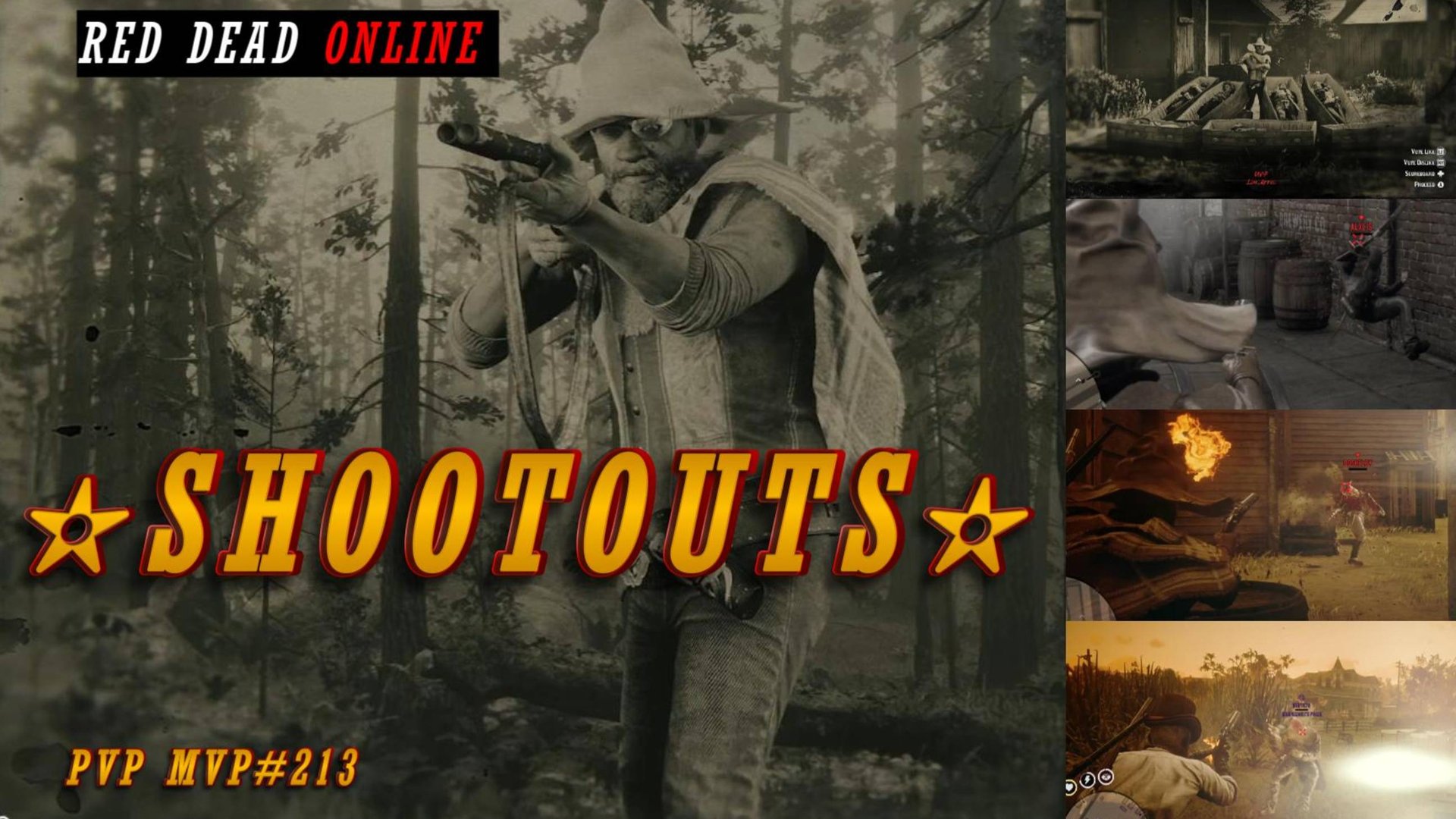 Red Dead Online - PvP MvP #213 Shootouts!