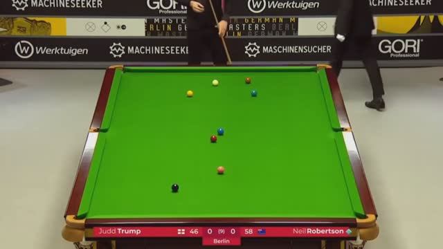 зеленое сукно..шары..Трамп-Робертсон..