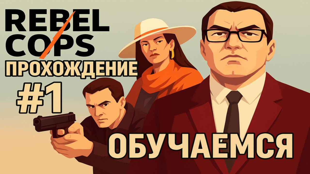 RebelCops Прохождение #1 Обучаемся