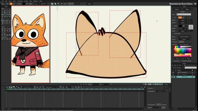Как автоматически объединять формы в Moho 14 - 1