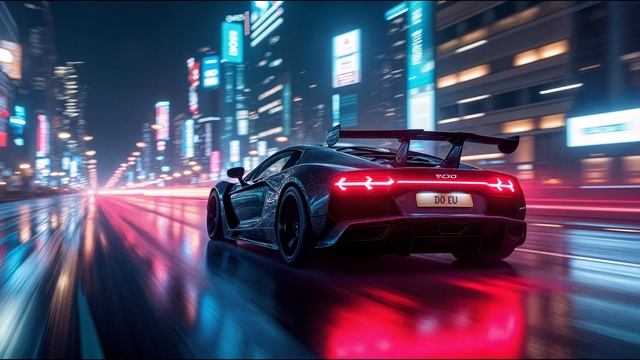 Фонк, электронная музыка для гейминга, в машину 4К/ Chill Phonk Background music for gaming, driving