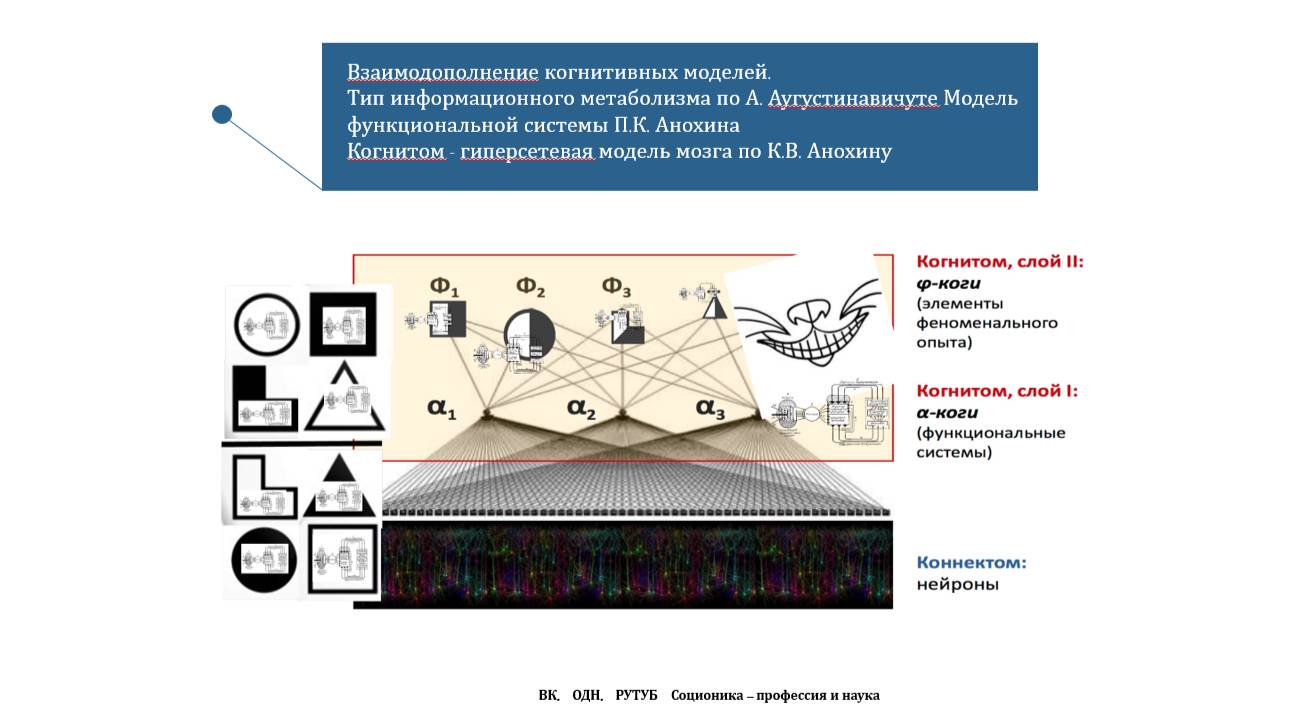 Практика интегративного применения теории функци-ных систем и психоинформационных моделей соционики